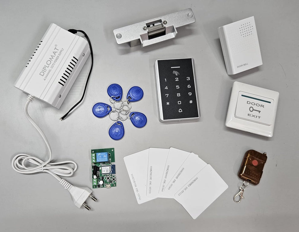 Card Access Control + Strike Lock with WiFi Receiver – Navkar Systems