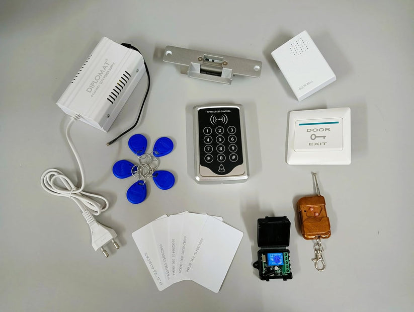 Combo-CN64 Card Access Control with Strike Lock – Navkar Systems