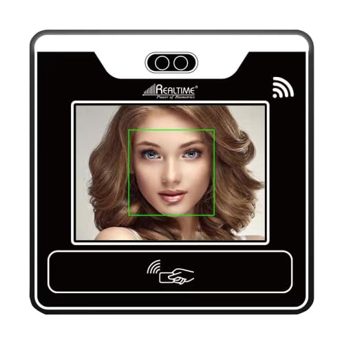 Realtime PRO 304 MINI HIGH Speed Long RANG AI FACE Recognition ATTENDA ...