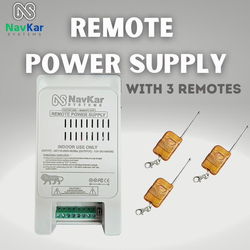 Electronic Door Lock for House Main Metal Door, Gate, to Operate by Re ...