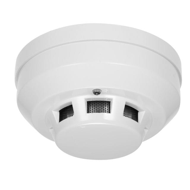 SMK-WD Wired Photoelectric Smoke Detector High Sensitive Smoke Alarm S ...